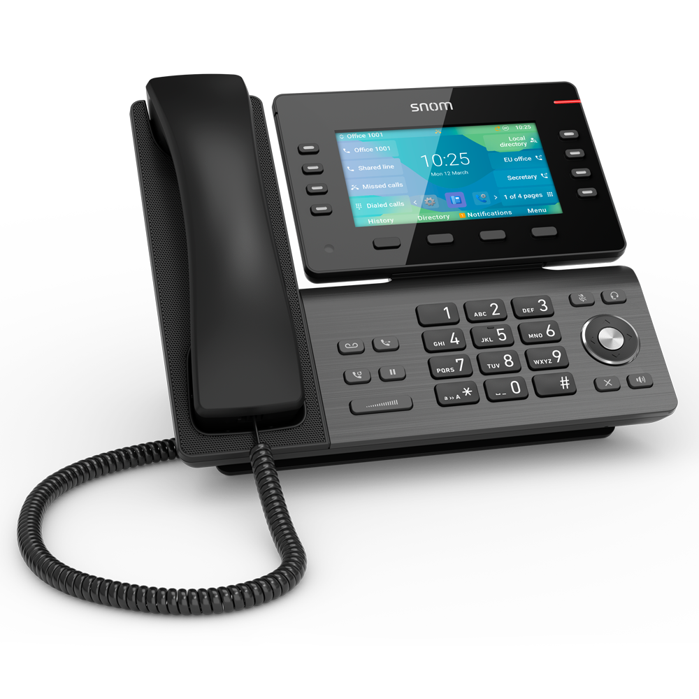 Snom D862 IP Phone - 3 Years Warranty | Telephonykart