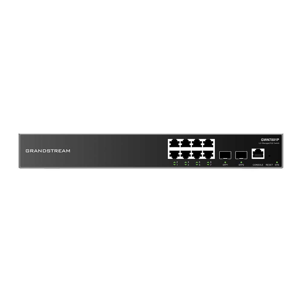 Grandstream GWN7801P Enterprise Layer 2+ Managed PoE Network Switch – Telephonykart