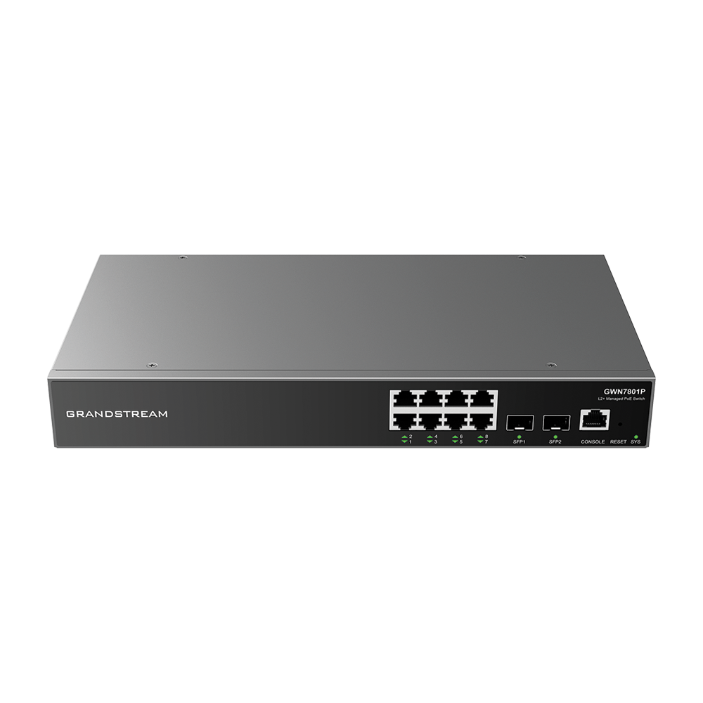 Grandstream GWN7801P Enterprise Layer 2+ Managed PoE Network Switch – Telephonykart